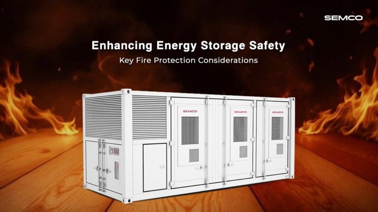 Enhancing ESS: Key Fire Protection Considerations