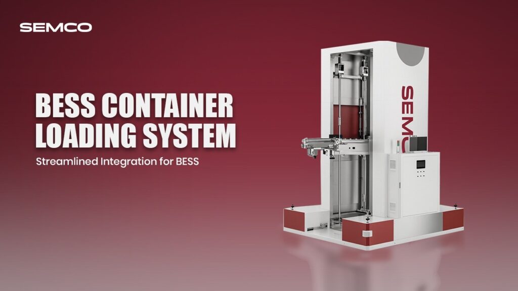 BESS Container Loading System for Utility-Scale Projects